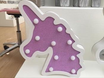 China festival decoration suppliers LED unicorn night warm light baby kids gift for sale