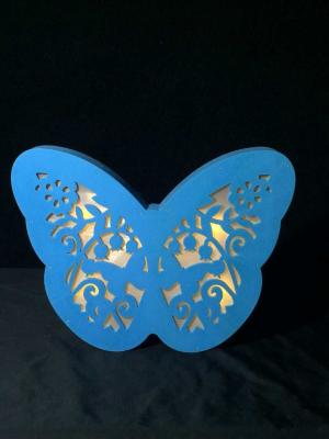 China different design eco-friendly butterfly battery baby night light crafts for sale