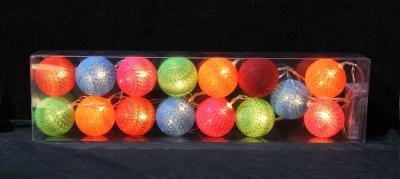 China holiday hanging paper decoration lantern battery string lights for sale