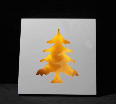 China wholesale christmas easter decoration wooden frame light box for sale