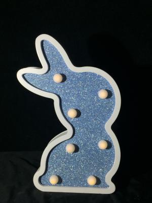 China sale promotional rabbit night LED room light lamp for children for sale