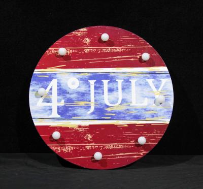 China best selling wooden LED christmas decoration wall plaques lamp light for sale