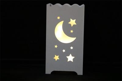 China china lattern bedroom Xmas festival decoration battery wooden night light for sale