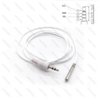 China Intelligent DS18B20 Digital Temperature Sensor With 3.5mm Earphone Jack for sale