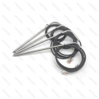 China Right Angle Digital Temperature Sensor DS18B20 Temperature Probe Sharp Bent for sale