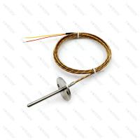 China Flange RTD PT100 Sensor 3 Wire for sale