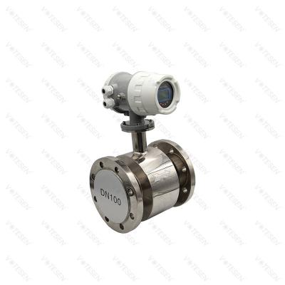 Chine Compteur de débit électromagnétique de RS485 PTFE IP65 4MPa de grande précision MAX Pressure à vendre