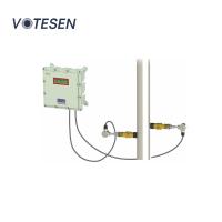 China RS485 Explosion Proof Ultrasonic Pipe Flow Meter Analog Strap On Flow Meter for sale