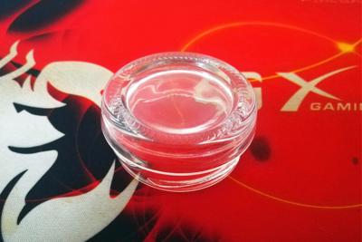 Cina Alto barattolo di vetro trasparente all'ingrosso del caviale di 0.5oz 15-20gram con il coperchio del metallo nel colore differente in vendita