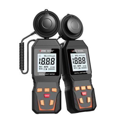 Cina VICTOR 1010DL Digital Light Meter Lux meter 0~200000lux Lux meter di illuminazione a LED in vendita