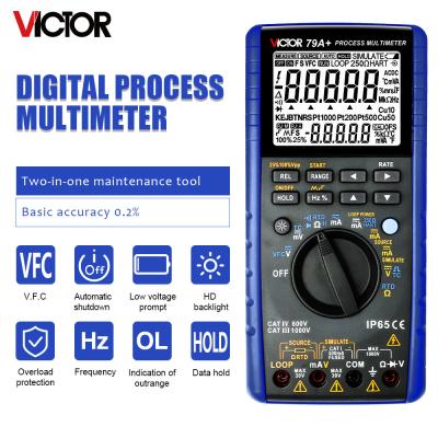 Китай Профессиональный многофункциональный калибровщик процессов VICTOR 79A+ продается