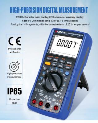 중국 VICTOR 98A+ VICTOR 디지털 멀티미터 22000 카운트 디스플레이 자동 범위 멀티미터 USB 판매용