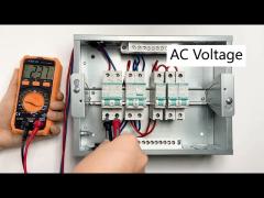 AC gelijkstroom Handboek die Digitale Multimeter 1000V uitstrekken zich 20 Ampère