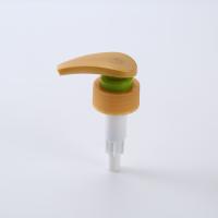 China Ribbed Closure Lotion Dispenser Pump Spill Proof Customized Size for sale