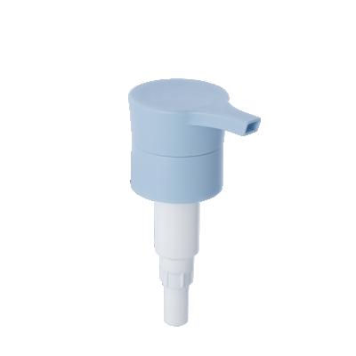China 33/410 Good Quality Lotion Pump 4CC  Matte Blue Pumps for Lotion Bottles for sale