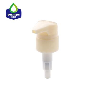 China Not Spill 28mm 33mm Shampoo Bottle Dispenser Pump with Ribbed Closure for sale