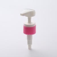 China Durable Customized Pink Lotion Pump / Ribbed Foaming Hand Soap Pump for sale