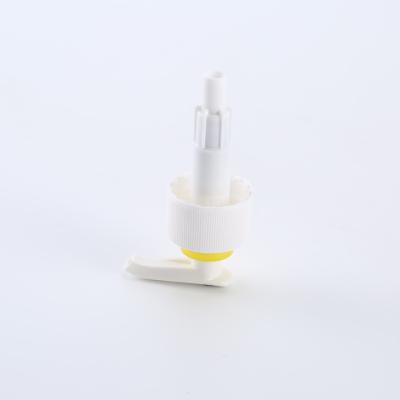 중국 28 410 플라스틱 병 펌프 비누 디스펜서 UV 코팅 알루미늄 매트 골드 칼라 로션 펌프 판매용