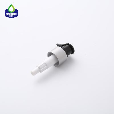 중국 비어 있는 플라스틱 24 410 금 로션 펌프 화려한 알루미늄 공기 없는 병 판매용