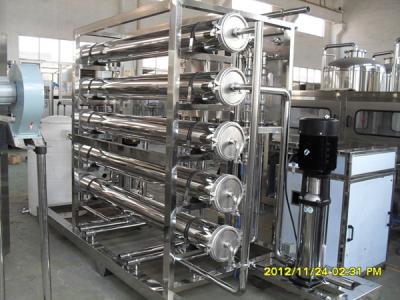 China Nahrungsmittelgrad-materielles reines Wasser-Prozess RO-Wasser-Reinigungsapparat-elektrisches gefahren zu verkaufen