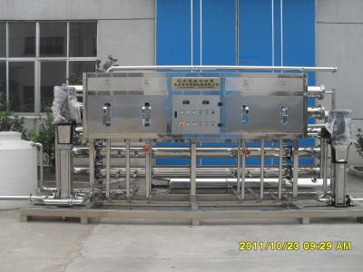 China Vollautomatisches kompaktes elektrisches des Umkehr-Osmose-System-380V 50HZ gefahren zu verkaufen