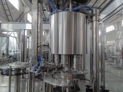 China Elektrisch Bottelend Materiaal 3 van het Roestvrij staalsap in 1 PLC Controle 5.88KW Te koop