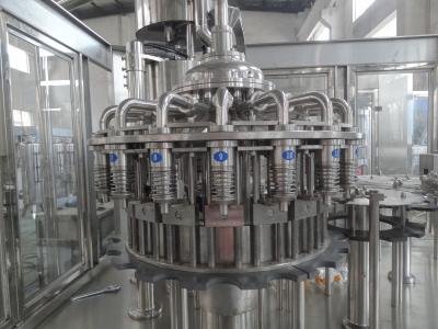 China Elektrisch Bottelend Materiaal 3 van het Roestvrij staalsap in 1 PLC Controle 5.88KW Te koop