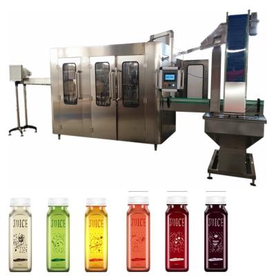 China À linha de engarrafamento automática de Juice Filling Production Line Machine da linha completa de Z à venda