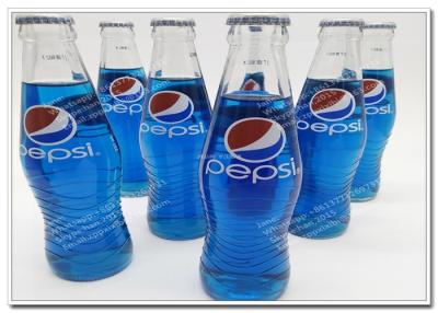 中国 機械にガラス ビンが付いている炭酸水のびん詰めにする植物をする青いペプシコーラ 販売のため