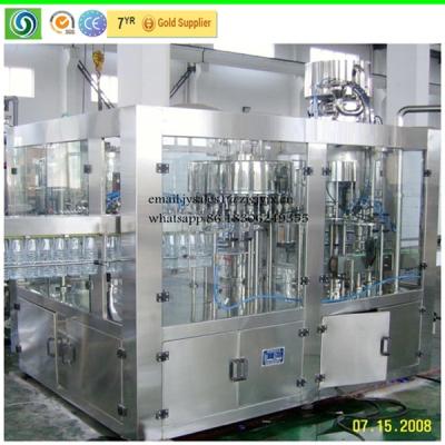 Cina imbottigliatrice liquida pura automatica di 3-In-1 Monoblock per produzione del succo di frutta in vendita