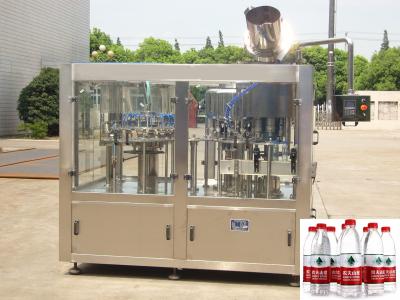 Cina Imbottigliatrice minerale/pura automatica dell'acqua che lava - riempiendo - 3-In-1Unit di coperchiamento in vendita
