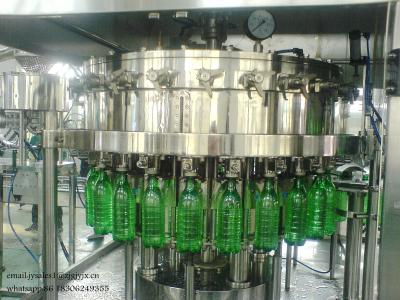 Cina Completi la linea di produzione gassosa bottiglia di plastica della bibita linea di riempimento di CDD in vendita