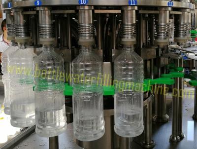 China Fully Automatic PET Plastic Mineral Water Plant With Liquid Level Control for sale