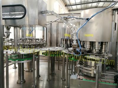 China Fully Automatic PET Plastic Mineral Water Plant With Liquid Level Control for sale