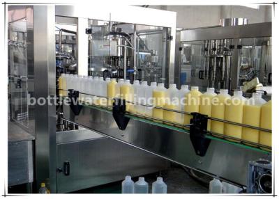 China Automatische HDPE Flessenmelk & Sapwas het Vullen Aluminiumfolie Verzegelende Machine Te koop