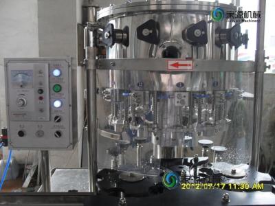 中国 ガラス ビンの飲料の満ちるライン 250ml - 1250ml 回転式充填機 販売のため