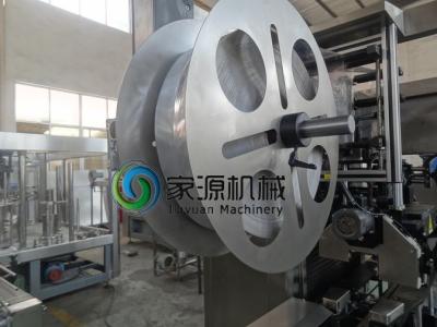 China De automatische Koker krimpt Etiketteringsmachine, het Materiaal van het HUISDIERENetiket Te koop