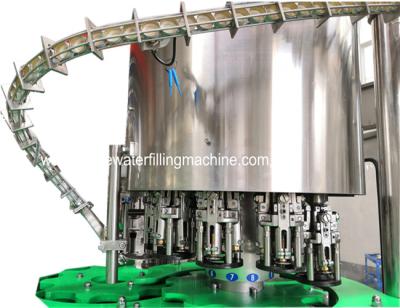 中国 3 In1びんの充填機/炭酸水・ライン等圧ビール洗浄に満ちるおおうこと 販売のため