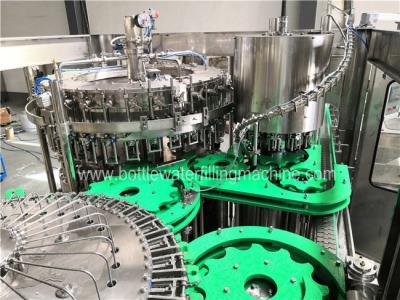 中国 風味を付けられた炭酸化作用機械水ガラス ビン洗浄の満ちる分類ライン 販売のため