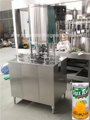 Cina Macchina di rifornimento della bevanda, linea di riempimento della latta automatica, macchina inscatolatrice della bevanda in vendita