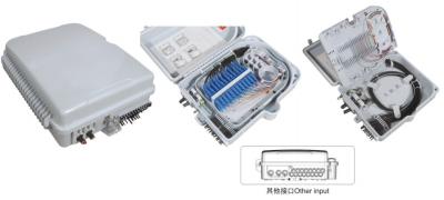 中国 プラスチック繊維の配電箱GFS-24A、24 ADAPTORS/1:16/2X1:8 PLC、320*240*100mmの壁は/、IP65棒取付けられて、切られていない支えます 販売のため