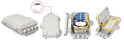 中国 囲んで下さい/ポーランド人取付けられた光ファイバーの配電箱12PCS SC/LC 販売のため