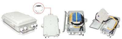 China TLC Optical Fiber Distribution Box / Outdoor Fiber Termination Box for sale