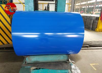 中国 青/白いPPGLは電流を通された鋼鉄コイルの厚さ0.12mm - 0.2mmをPrepainted 販売のため