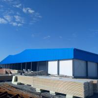 China Ceramic Tile Processing Prefabricated Steel Structure Building Workshop for sale