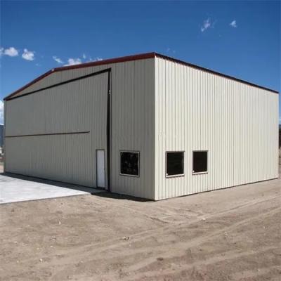Cina Q235B Hanger in acciaio strutturale, resistenza al fuoco, hangar prefabbricati in vendita