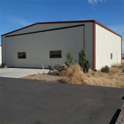 Cina Q235B Hanger in acciaio strutturale, resistenza al fuoco, hangar prefabbricati in vendita