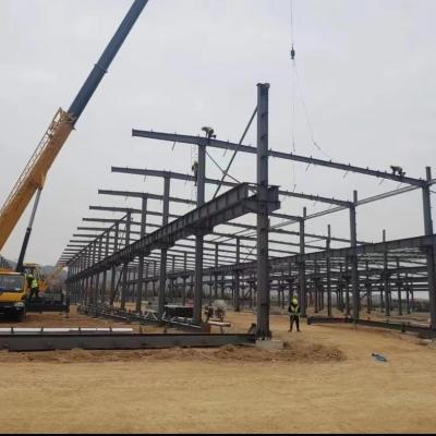 Quality Modern Prefab Workshop Buildings Steel Frame Environmental Friendly for sale