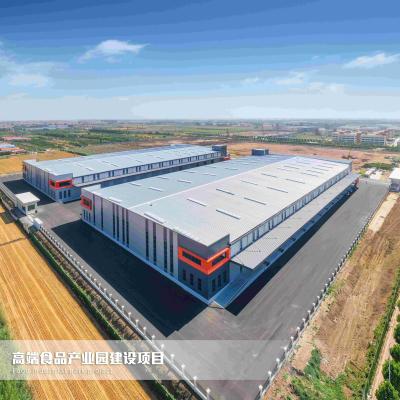 中国 ISO 鉄鋼構造 ワークショップ EPS パネル プリファブリック 鉄鋼構造 H型 販売のため