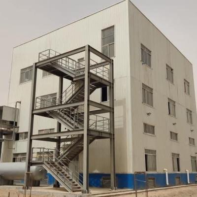 Eco Friendly Steel Workshop With PVDF / PVC Coated Sail Finishing